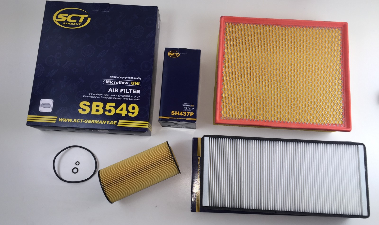 Oil Filter Air Pollen SCT Germany SPRINTER 904 4t 408 D 410 412 for ...