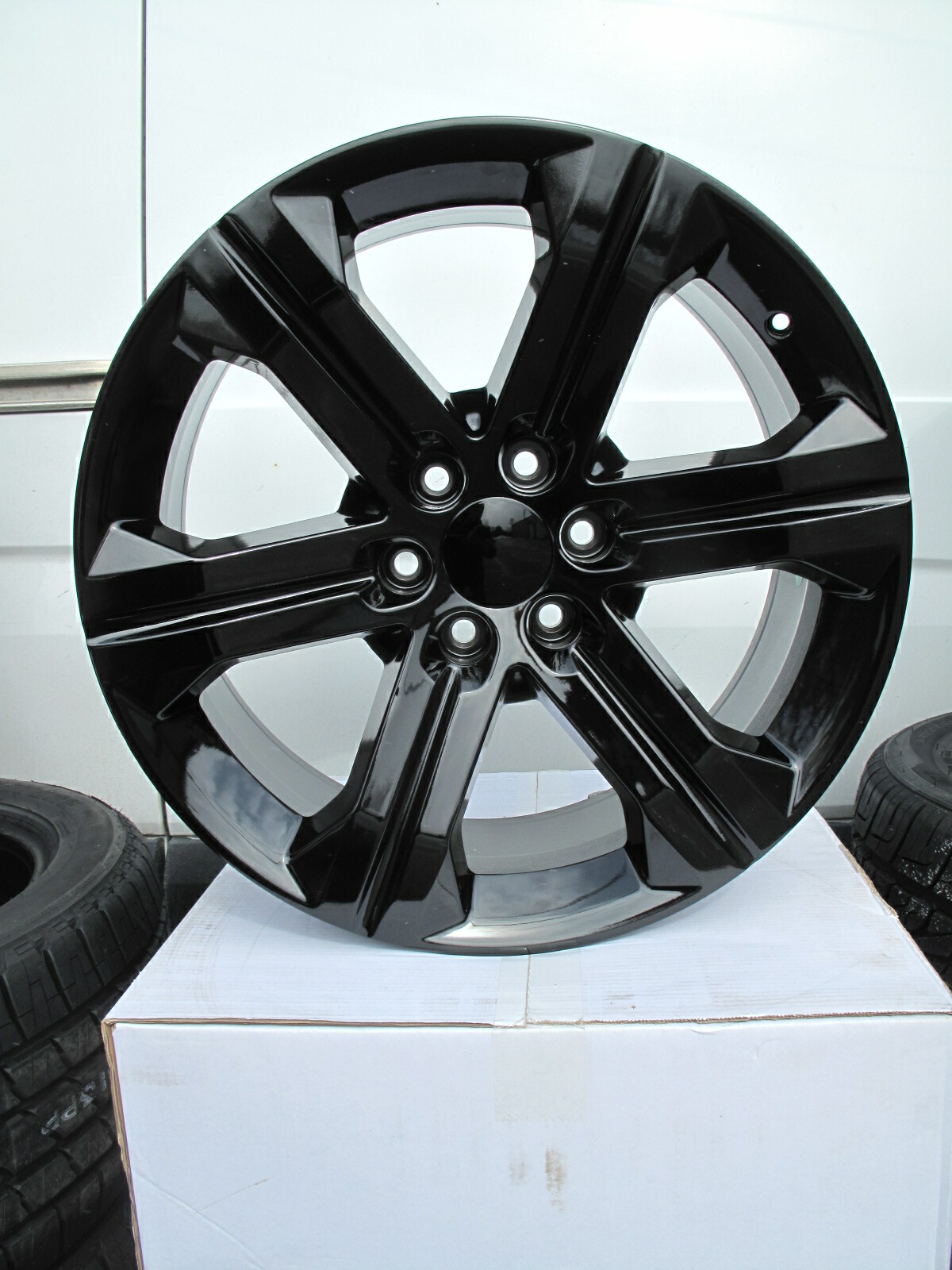 22" NEW RAM 1500 6 LUG GLOSS BLACK SET OF 4 WHEELS 5667 RAM 6 LUG | eBay