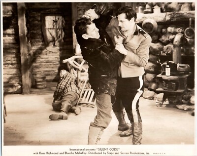 KANE RICHMOND 1935 "The Silent Code" Stage & Screen Orig. Movie Still Photo | eBay