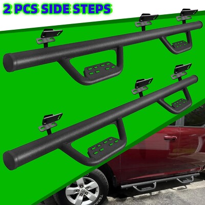 Drop Nerf Bar Hoop For 09-14 FORD F-150 Super Crew Cab Running Boards ...