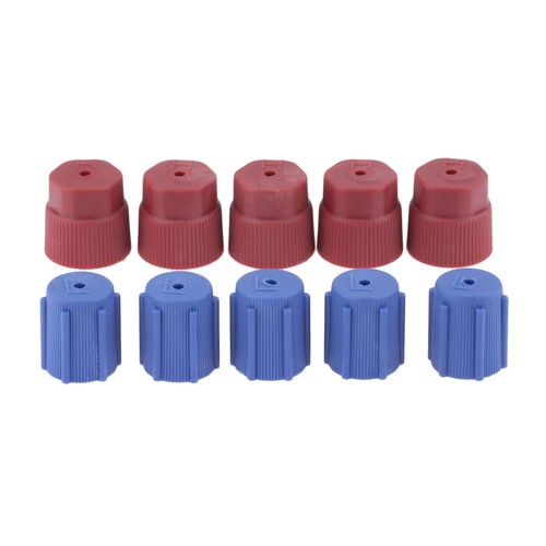 10Pcs Red AC Caps with Blue AC Caps Charging Service Parts 13mm R134a ...