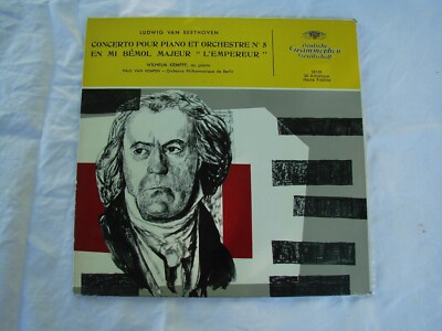 Beethoven : concerto pour piano & Orch. No 5 - W. Kempff - P. Van ...