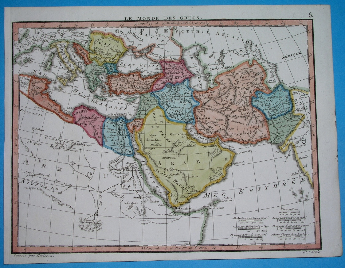 Old Map Kuwait