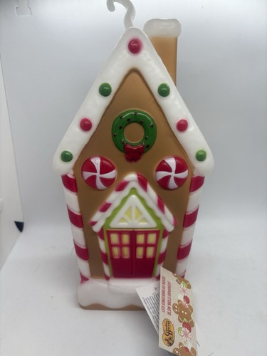 NEW CRACKER BARREL LED 10 INCH GINGERBREAD HOUSE BLOW MOLD ORNAMENT | eBay