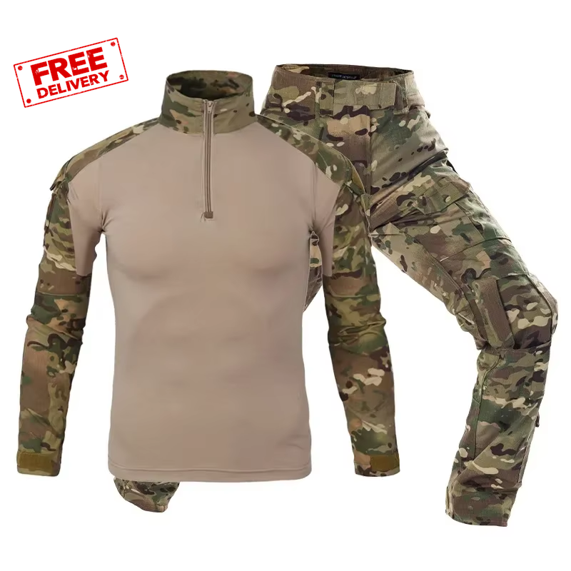 Tactical G3 Combat Uniform Shirt&Pants Military Airsoft Camouflage ...