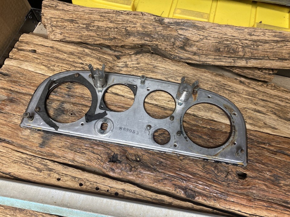 Vintage Hot Rod AC Spark Plug Gauge Panel Instrument Cluster Race Car ...