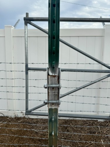 Extend-A-Post Vertical Bolt-On T-Post Extension x 2' Long - Set of 6 | eBay