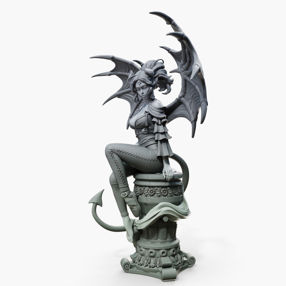 Nissa by Female Miniatures | D&D | DnD | Pinup | Print on Demand | eBay