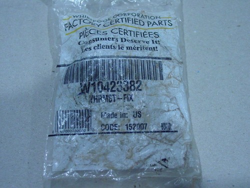 New Genuine OEM Whirlpool W10423382 l Gas Dryer Thermostat | IG15 | eBay