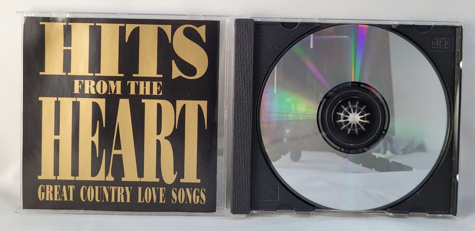 Various - Hits From the Heart (Great Country Love Songs) [1991 Used CD ...