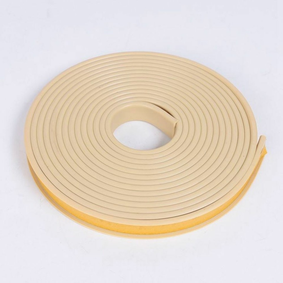 1M Self-adhesive U-shaped Edging Edge Tape Furniture Banding TPE Seal ...