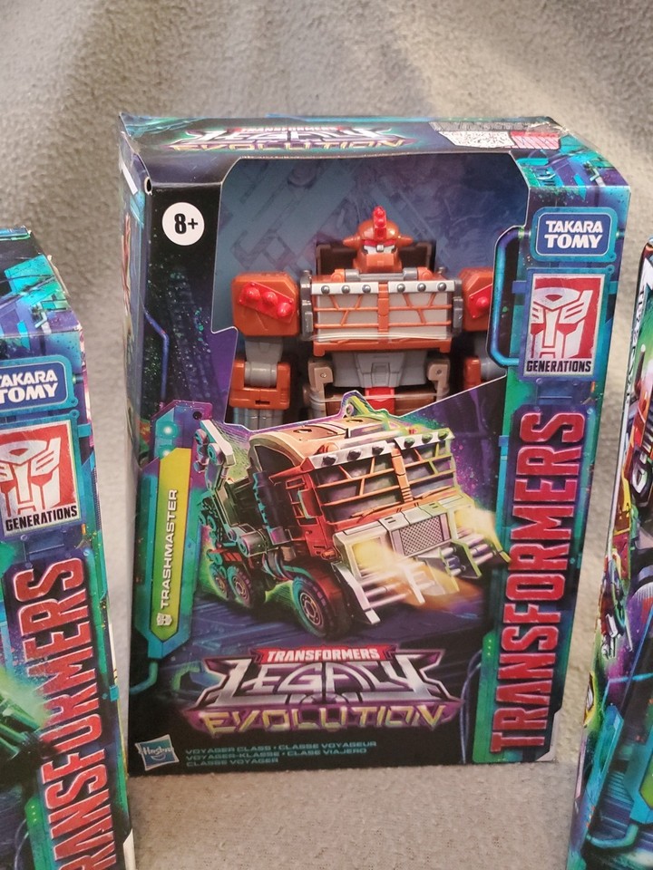 Transformers Legacy Junkion Lot Crashbar Scraphook & Trashmaster ...