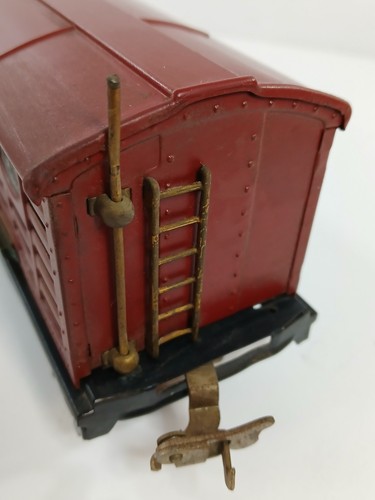 LIONEL PREWAR NO. 813 CATTLE CAR Red Maroon O Gauge | eBay