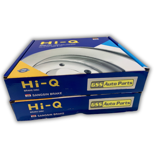 Hi-Q Front Brake Disc Rotors Pair HQD2734 | eBay Australia