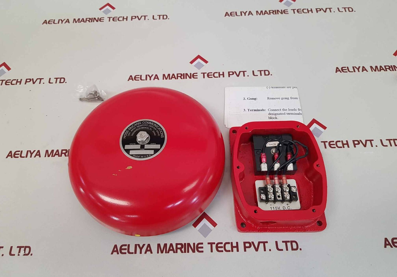 Hose-mccann 96ud8bu-115-r general bell | eBay