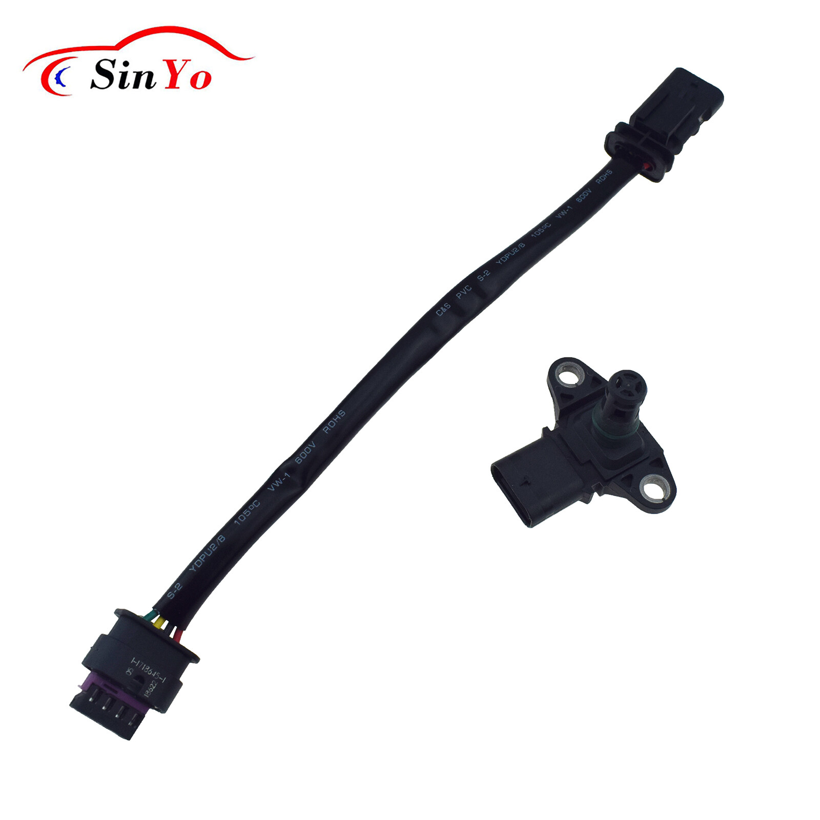 MAP Pressure Sensor + Wire Harness For BMW 135i 335i 535i N54 N55 ...