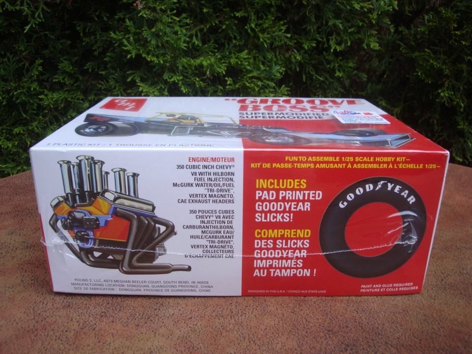 Retro Groove Boss Super Modified Model Car Kit- 1/25 scale by AMT (2022 ...