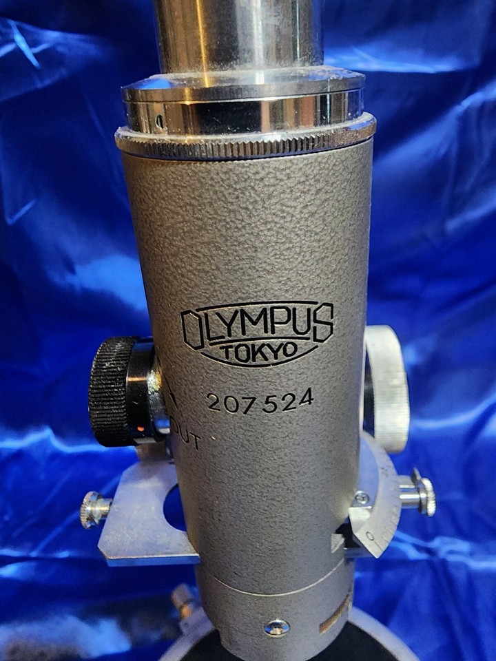 Vintage Olympus Tokyo POS Polarizing Microscope 207524 for P/R | eBay