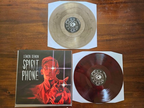 Lemon Demon - Spirit Phone 2xLP Splatter Colored Vinyl Whisper Smoke ...