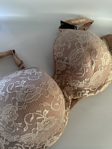 Avenue Bra Lace Balconette Color Natural Size 50DD | eBay