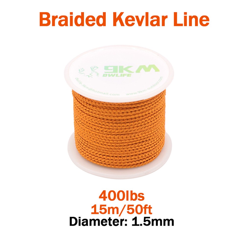 Braid Kevlar Cord Fishing Line Kite Flying String Camping Rope Made ...
