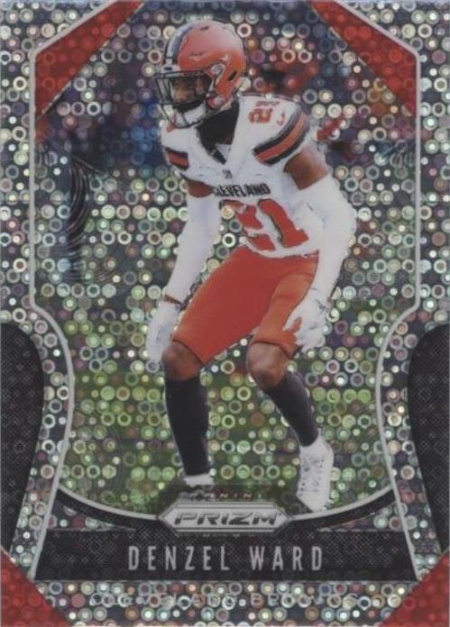2019 Panini Prizm - Denzel Ward #91 Disco Prizm for sale online | eBay