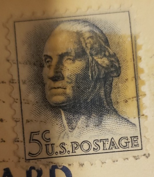 Vintage George Washington Stamps 5 cent 1962 United States | eBay