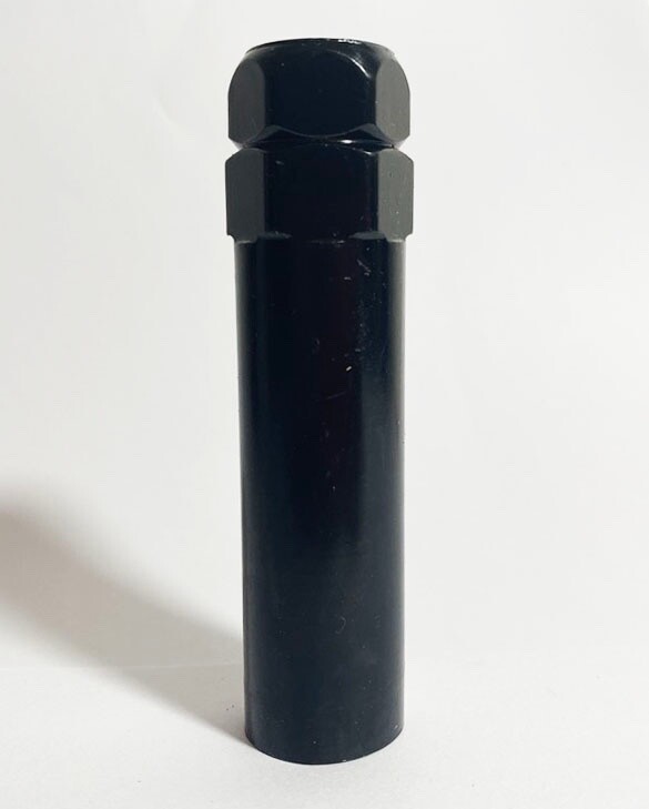 20 Black Spline Lug Nuts 1/2-20 Bulge Acorn Lugs Closed End For 5x4.5 ...