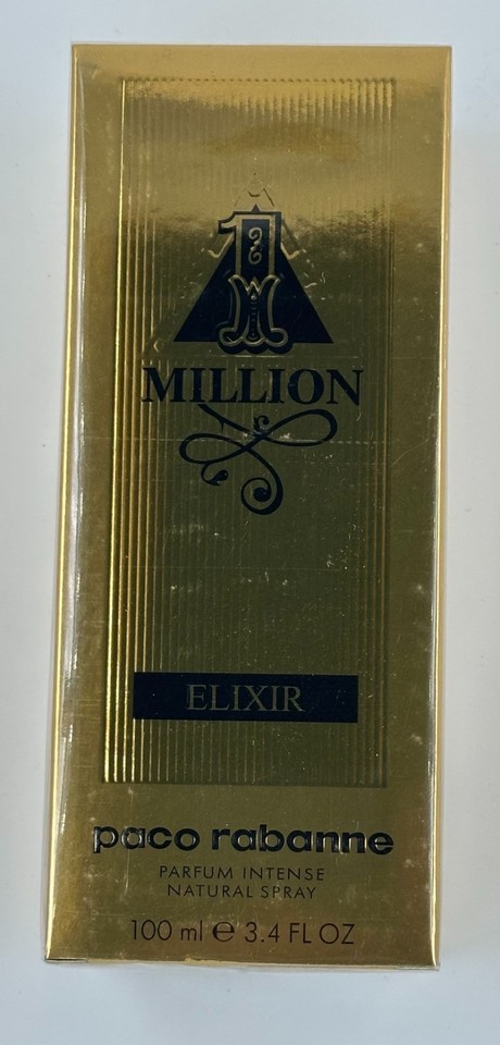 Paco Rabanne 1 Million Elixir Parfum Intense Long Lasting Natural Spray ...