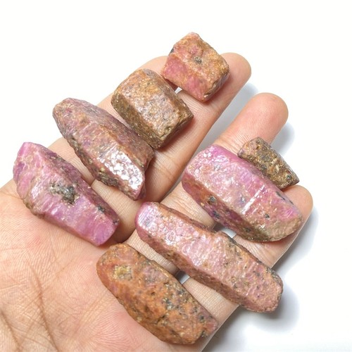 119g Natural Red Corundum Ruby Crystal Rough Mineral Specimen healing ...