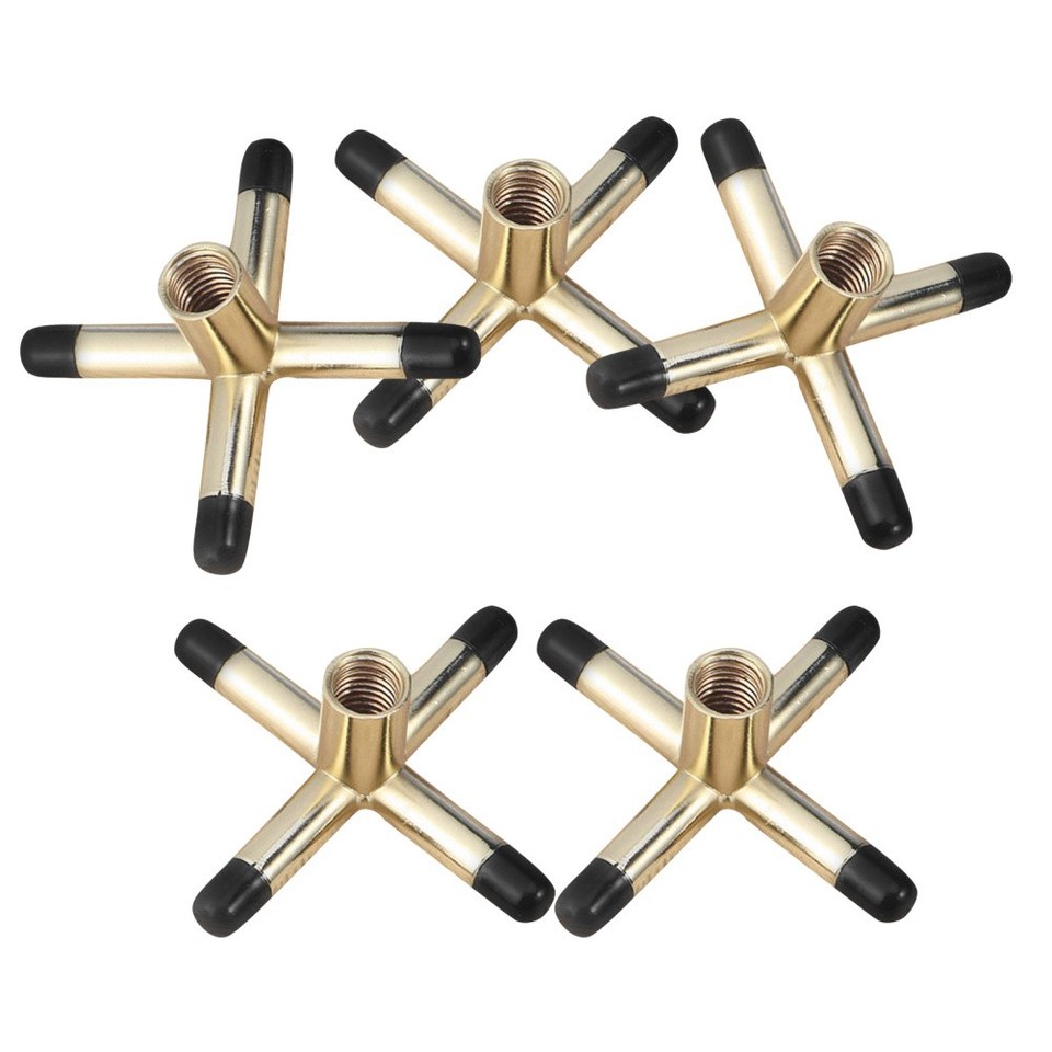 4pcs Billiard Bridge Head: Snooker Pool Bridge Head - Cross Shaped Cue ...