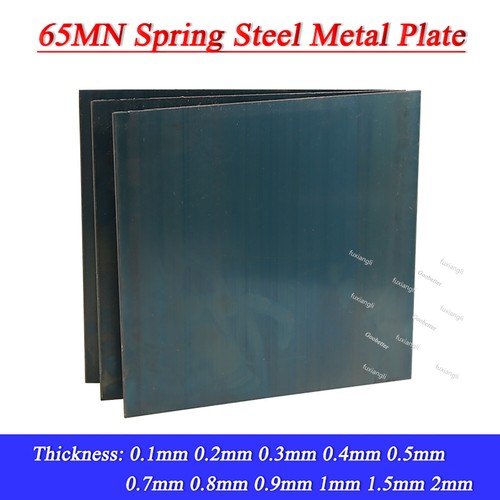 65MN Spring Steel Plate Speciality Metals Quality Flat Sheet Thickness ...