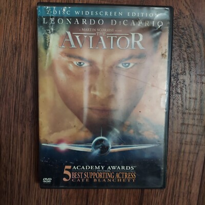 The Aviator (DVD 2-Disc, 2004 Miramax Films) Leonardo DiCaprio Cate ...