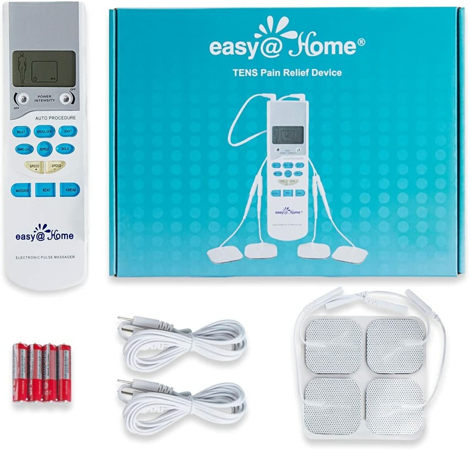 Easy@Home TENS Unit Muscle Stimulator, Electronic Pulse Massage EHE009 ...