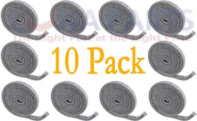 10 PACK - Dryer Drum Front Felt Seal WE09X20441 AP5949286 3290413 ...