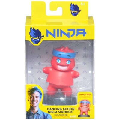 NIB Ninja 4" Bobblehead - Red ninja dancing action sidekick | eBay