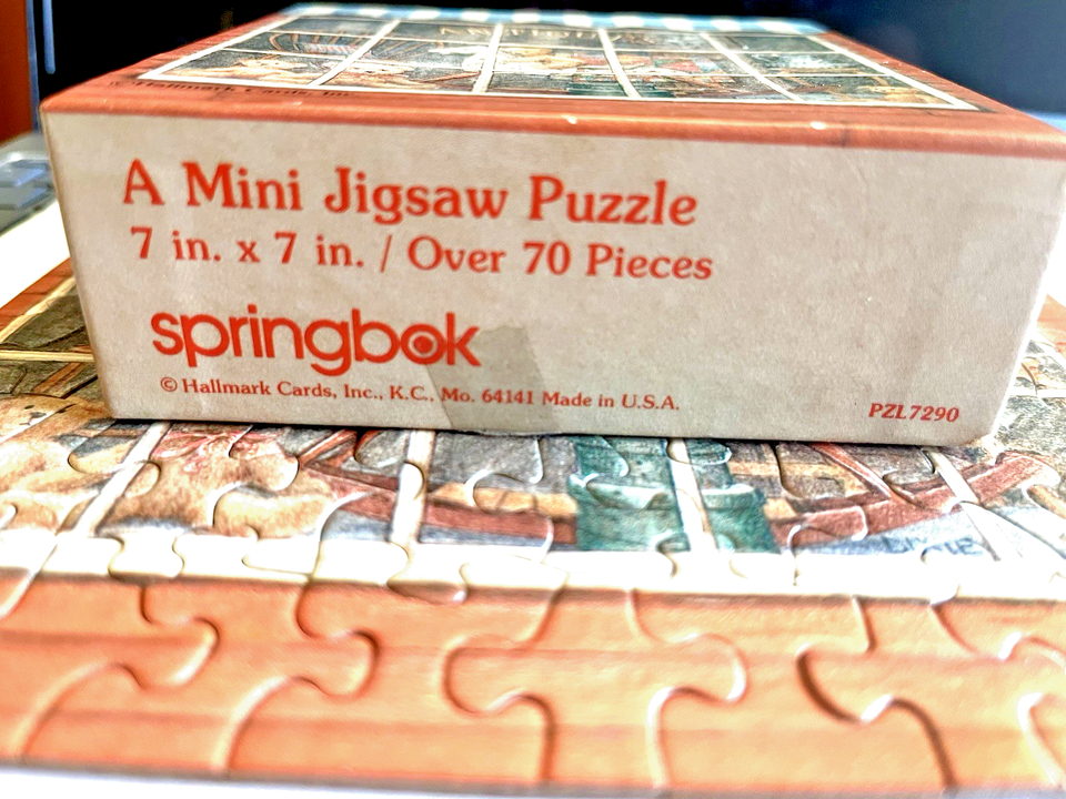 Springbok Mini 7x7” Jigsaw Puzzle: How Much Is That Teddy In The Window ...