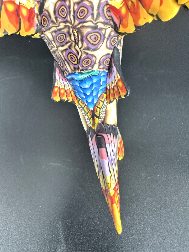 $4,400 ADAM THOMAS REES SIGNED Aquatic FISH POLYMER CLAY SCULPTURE ...