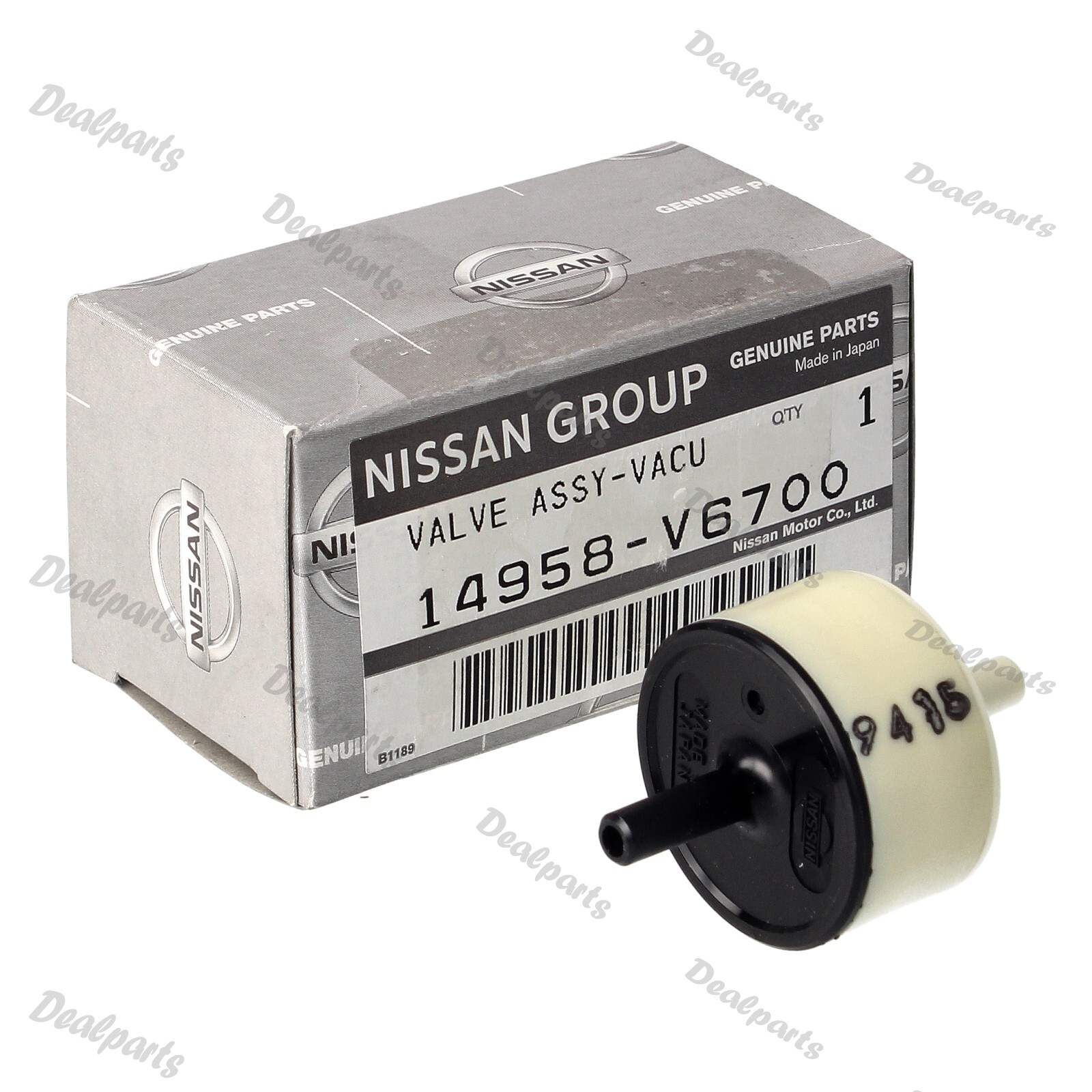 Genuine Nissan Valve Assembly Vacuum Delay 14958-v6700 for sale online ...