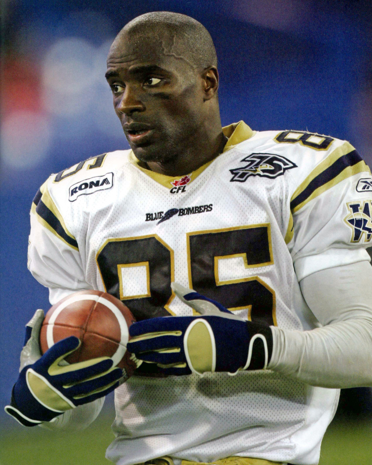 Milt Stegall - Winnipeg Blue Bombers, 8x10 Color Photo | eBay