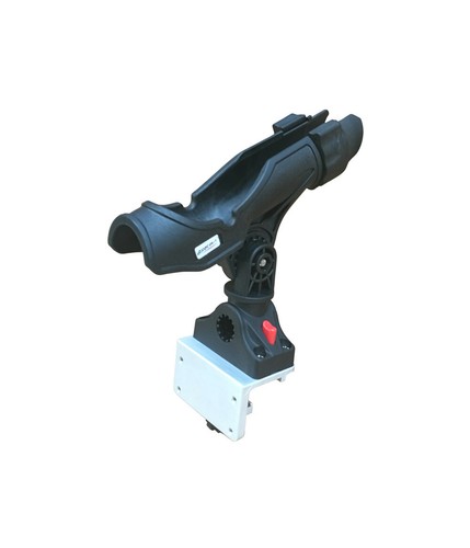 Brocraft Alumacraft Boat Rod holder/ AlumaTrac mounting system rod ...