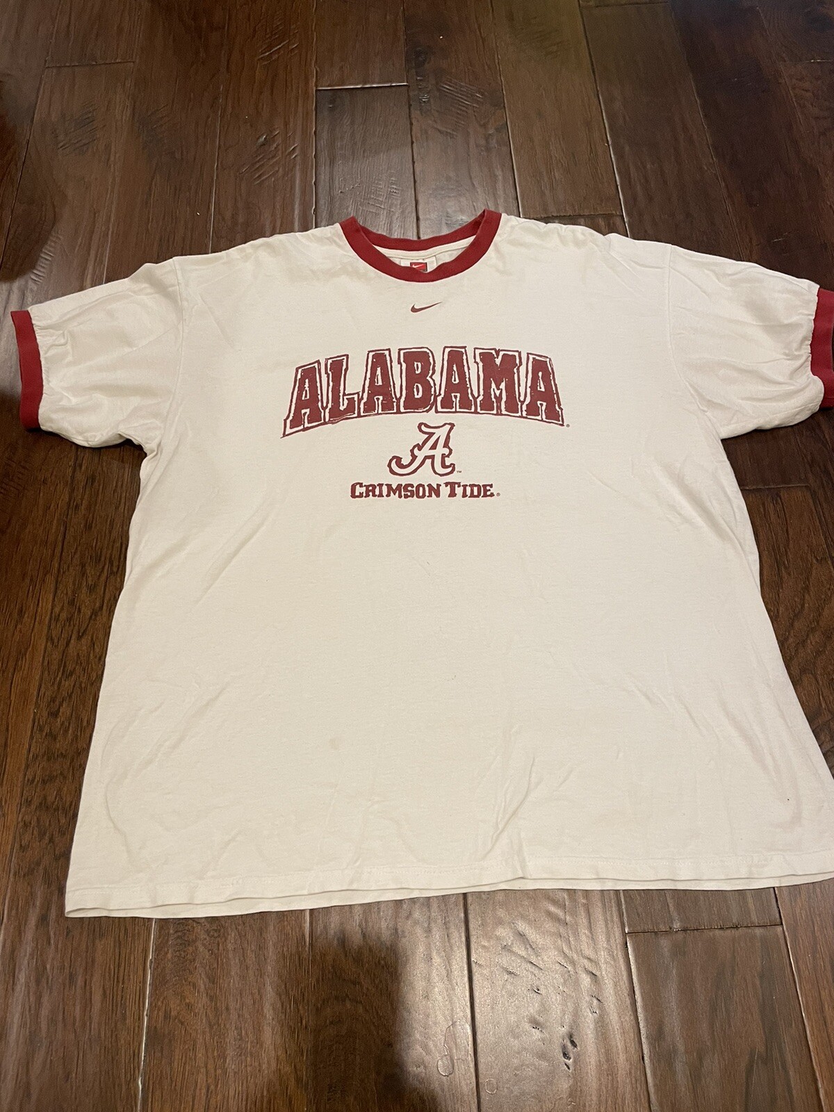 Men’s Nike University Of Alabama Ringer T-Shirt XL | eBay