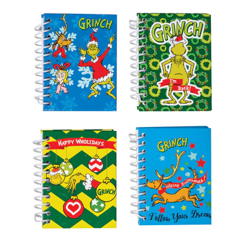 Dr. Seuss NEW GRINCH Spiral Notebooks - 2ct | eBay