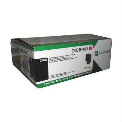 Lexmark CS/CX725 Magenta Return Program 12K Toner Cartridge ...