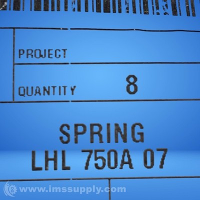 Lee Spring LHL 750A 07 Compression Spring Bag of 8 9054 | eBay