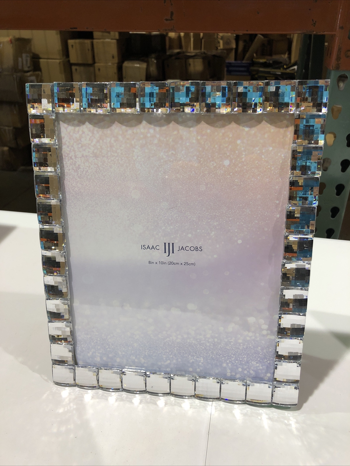 Isaac Jacobs Decorative Sparkling Jewel Picture Frame Photo Display | eBay