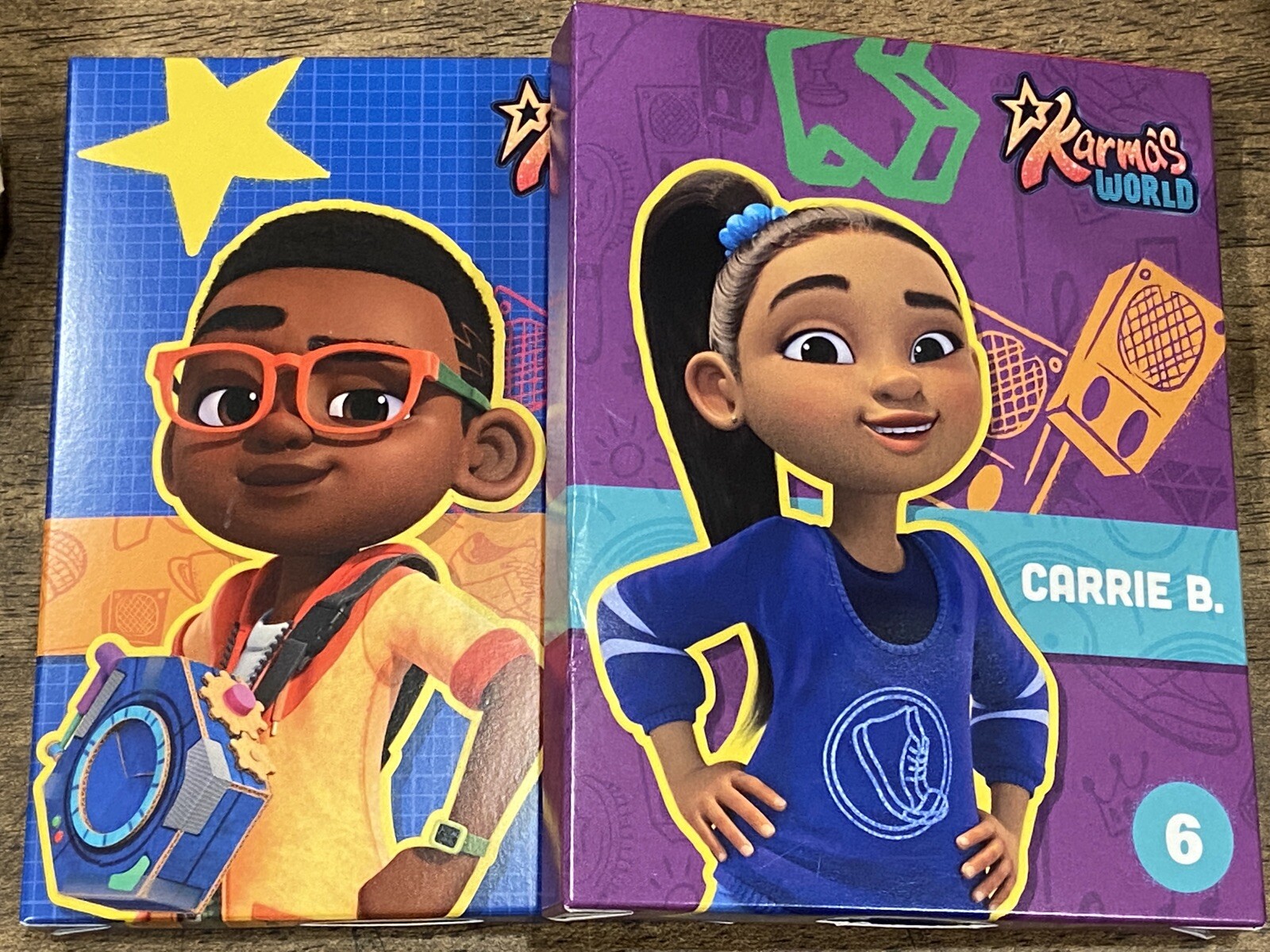 Lot Of 2 - Karma's World Toy #4 KEYS AND #6 CARRIE B - McDonald's Happy ...