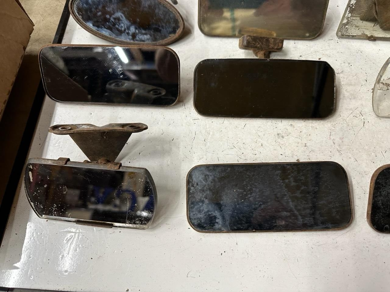 Vintage Original REAR VIEW MIRROR LOT #3 Car Truck Hot Rat ROD Chevy GM ...