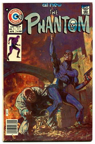 THE PHANTOM #70 1976-CHARLTON COMICS-WILD COVER NEWTON VF | eBay