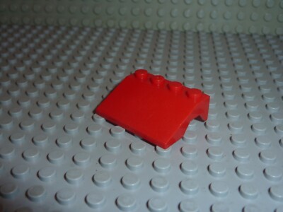 LEGO Red Car Mudguard 3 x 4 Réf 2513 Set 4222/6571/1656/6525/6644/4222 ...